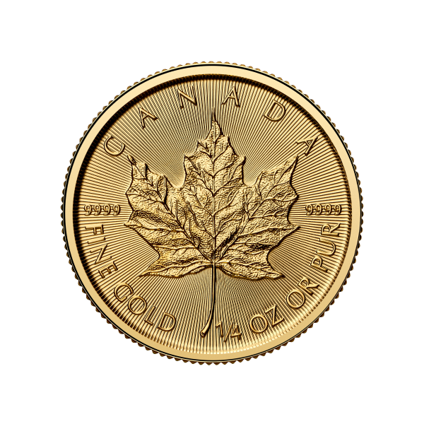 - CANADIAN GOLD - 2025 1/4 OZ CANADIAN GOLD MAPLE LEAF #.25GML25