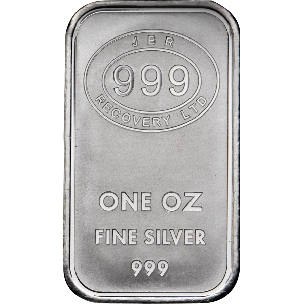 - SILVER BARS 1 OZ - 1 OZ SILVER BAR JBR RECOVERY #1SBJBR
